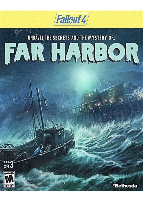 Carátula De Fallout 4 Far Harbor Para Pc