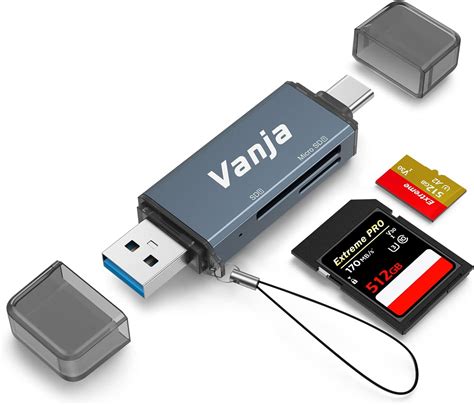 Amazon Com SD Card Reader USB C USB 3 0 Micro SD Card Adapter SD Card To USB Adapter Vanja 2