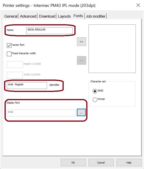 Unable To Add This Font Definition Incomplete Codesoft Error Message Efficient Business
