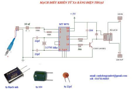 Cách Làm Mạch điều Khiển Từ Xa Bằng điện Thoại Hướng Dẫn đơn Giản An
