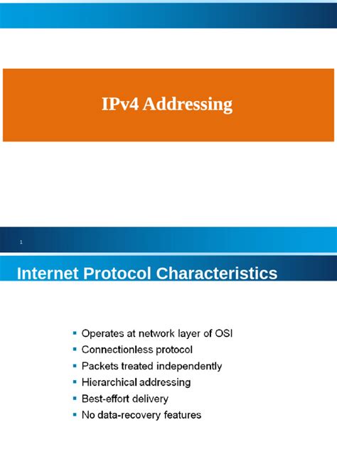 lesson 3 1 ipv4 addressing pdf ip address internet protocols