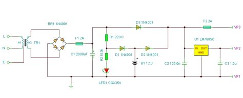 Basic UPS Power Supply Circuit Circuit Diagram SeekIC Com