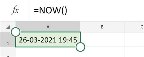 Now Function In Excel In Hindi Newexcelworld