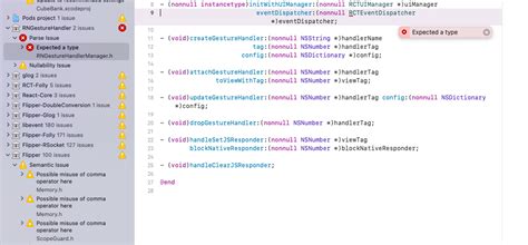 Cannot Archive Project Due To RNGestureHandlerManager Pod Issue Software Mansion React