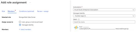 Azure Functions With Managed Identity Storage Access Transparity