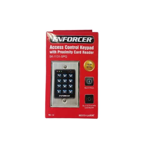 Single Indoor Stand Alone Access Control Keypad Seco Larm Sk 1011 Sdg Carisol[jamaica]