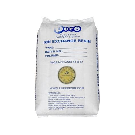 [필터테크]pc002id 양이온교환수지 H Na형 탈염[연수 순수] 25l 강산성양이온 Ssg Com