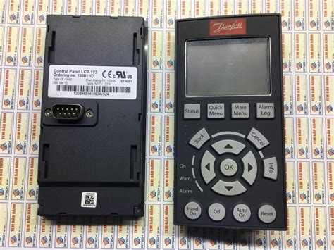 Control Panel Lcp 102 Bàn Phím Màn Hình Biến Tần Danfoss Fc302 Fc202 Fc102