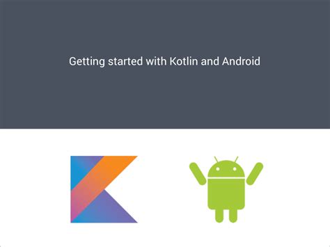Getting Started With Kotlin And Android Speaker Deck
