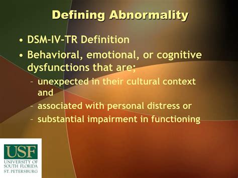 Ppt Abnormal Psychology Powerpoint Presentation Free Download Id