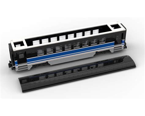 Lego Moc Wagon Passager Passenger Wagon 1 Moc By Mimi68 Rebrickable Build With Lego