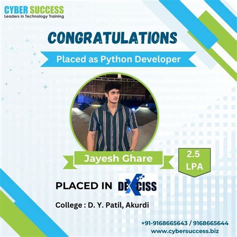 Python Course In Pune With 100 Placement 2025 Cyber Success