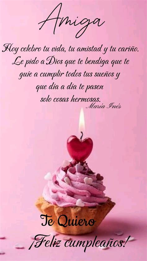 Tarjeta De Felicitaciones De Cumpleanos Para Una Amiga Tarjetas De