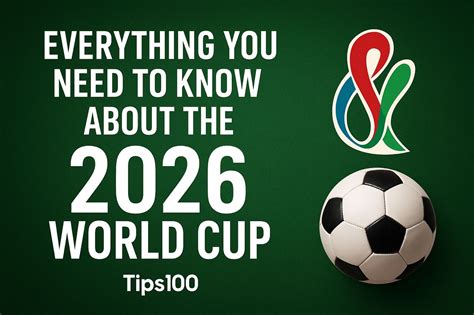 Everything You Need To Know About The 2026 World Cup My Blog