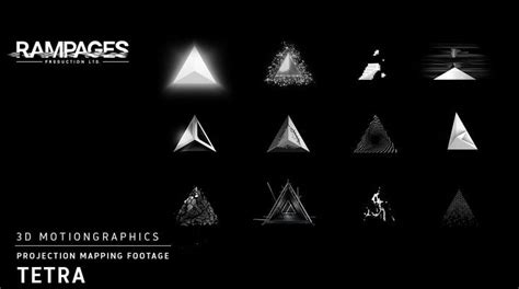 Triangle Projection Mapping Tetra
