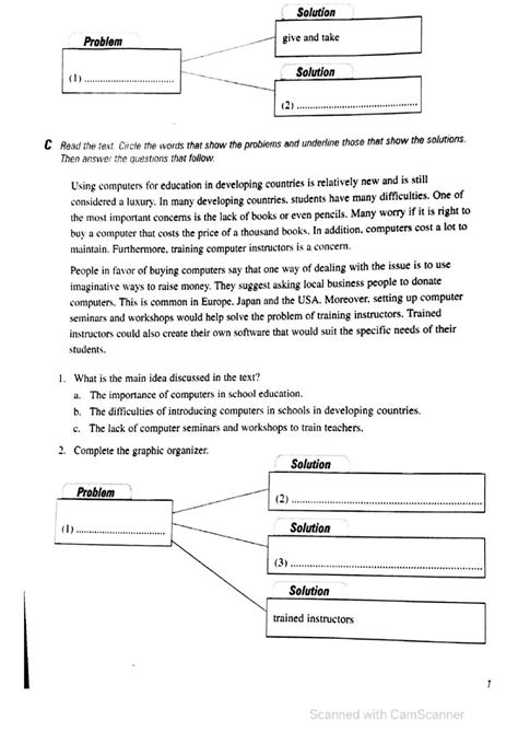 Problem And Solution Online Exercise For Live Worksheets
