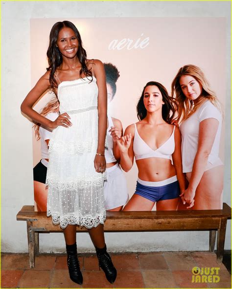 Aly Raisman And Yara Shahidi Celebrate Aerie Real Role Models Campaign