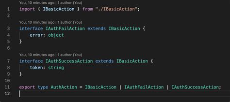 Reactjs Action Interface Error Property Does Not Exist On Type