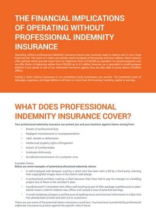 Professional Indemnity Insurance Ultimate Guide Pdf