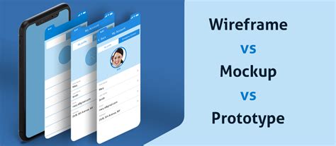 Wireframe Vs Mockup Vs Prototype What S The Difference