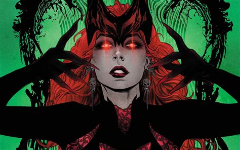 Evil Scarlet Witch Lore Gets Russell Dauterman Redesign Comic Book Club