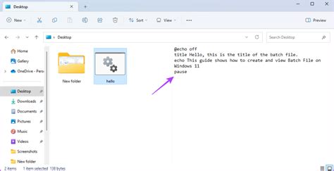How To Create And Open Batch BAT Files On Windows Guiding Tech