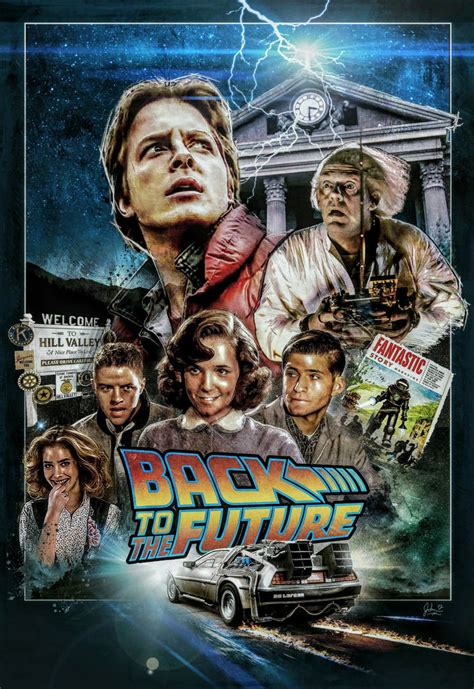 Back To The Future Fan Art By Digitalcanvas2020 On Deviantart