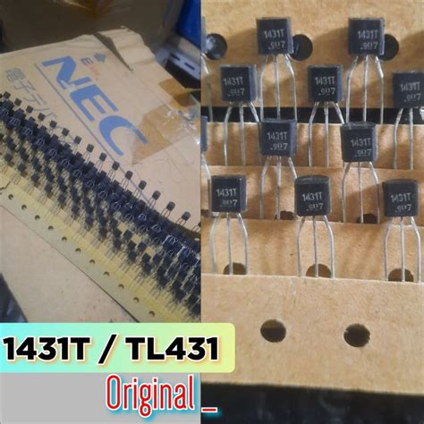 Transistor Tr 1431t Transistor Tr Tl431 Original Nec Lazada Indonesia