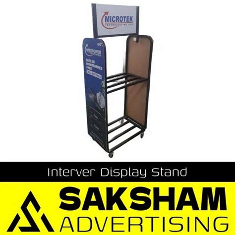 Wooden Metal Inverter Display Stand At Sq Ft In New Delhi ID