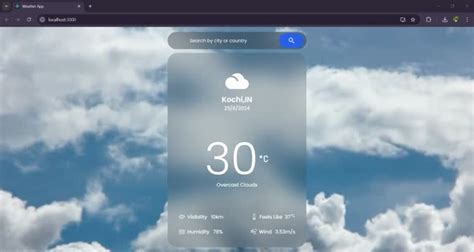 Sandra Elsa Varughese On Linkedin Weatherapp Apifetch Reactjs