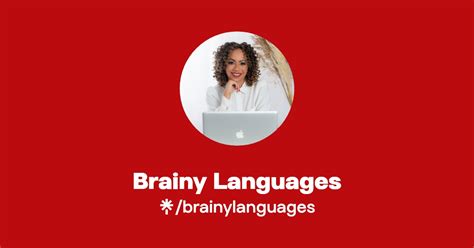 Brainy Languages Instagram Facebook Linktree