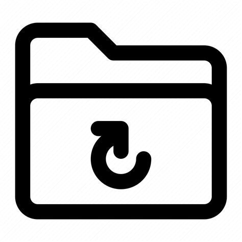 document file folder refresh icon download on iconfinder