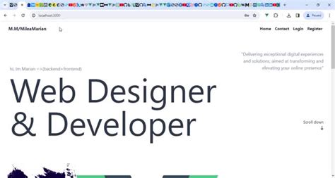 Marian Milea On Linkedin Cv Resume Milea Marian Full Stack Developer