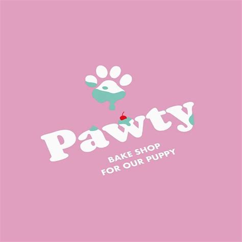 애견 베이커리 로고 디자인 포우티 디자인 의뢰는 라우드소싱 베이커리 로고 디자인 로고 디자인 디자인