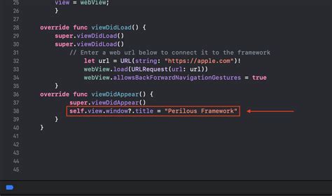 Github Aidan Yipperilous Framework A Swift Framework Using Webview