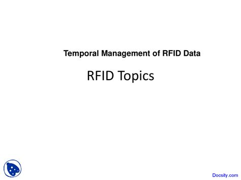 Temporal Management Advanced Database System Lecture Slides Docsity