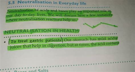 5 5 Neutralisation In Everyday Life Neutralisation Of Acids And Bases Pla