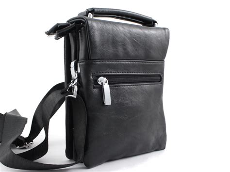 Męska Torba na ramie z paskiem ze skóry saszetka 7091924782 oficjalne archiwum allegro