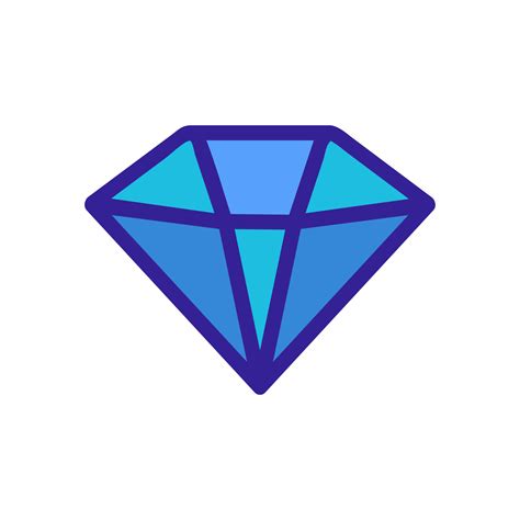 Azure Icon Vector Isolated Contour Symbol Illustration 9961001 Vector