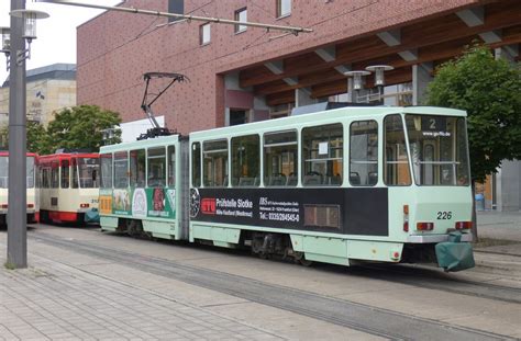 Франкфурт на Одере Tatra Kt4dm № 226 — Фото — Городской электротранспорт