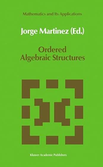 Ordered Algebraic Structures Campus Book House