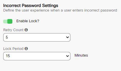Password And Account Policy