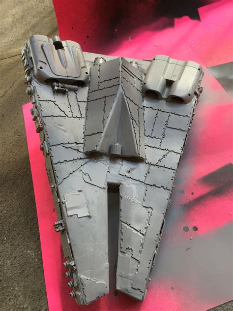 Scratch Built Spaceship Justin Hemsley