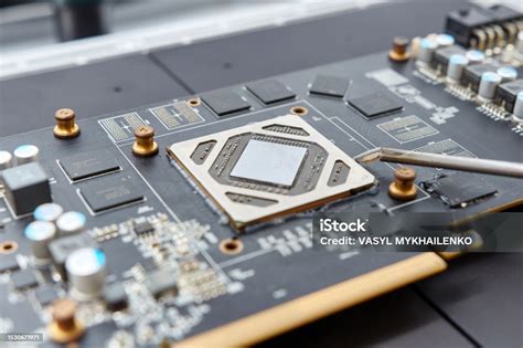 Infrared Soldering Station Setup And Gpu Chip Desoldering Process Maintenance And Repair Of