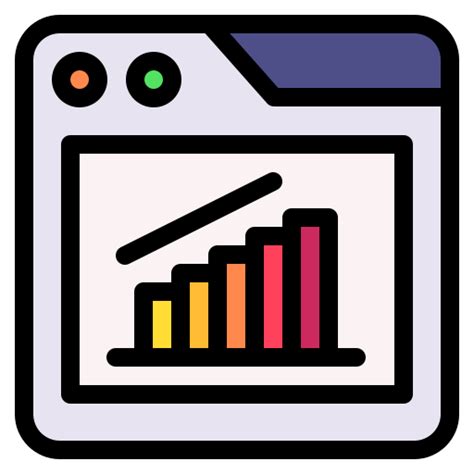 Data Analytics Generic Outline Color Icon