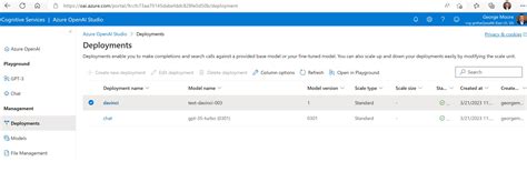 Control Plane For Existing Cognitive Services Openai Deployments Is Inactive Unable To Delete