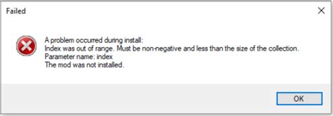 Nexus Mod Manager A Problem Occurred During Install Full Guides