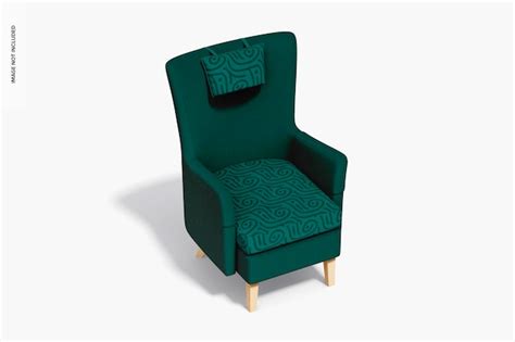 Maquette De Fauteuil Lounge Easy Vue En Plongée PSD Premium
