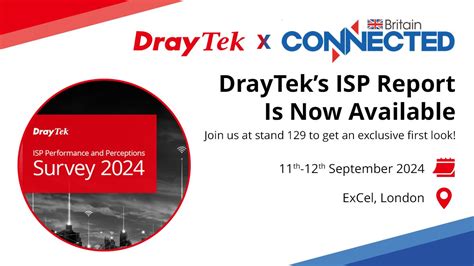 Draytek Uk And Ireland On Linkedin Draytek Connectedbritain2024