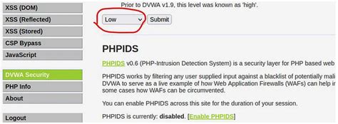 dvwa sql injection low medium high by binnaryninjax medium